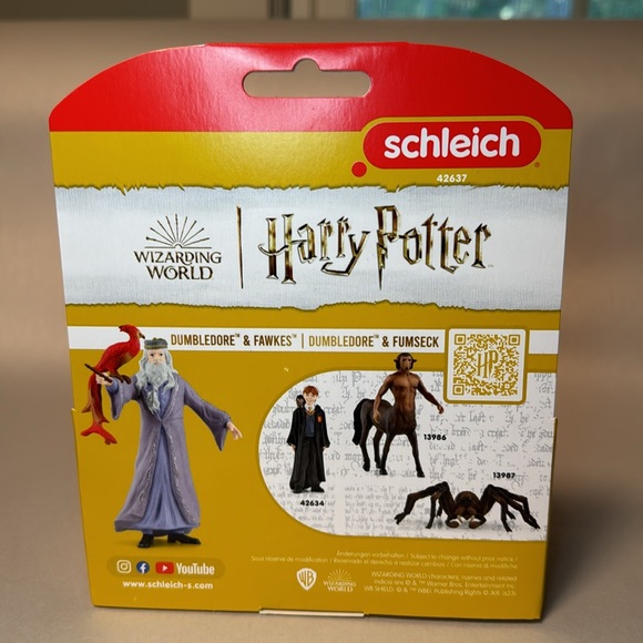 Warner Bros. | Toys | Dumbledore And Fawkes Figurine Set | Poshmark
